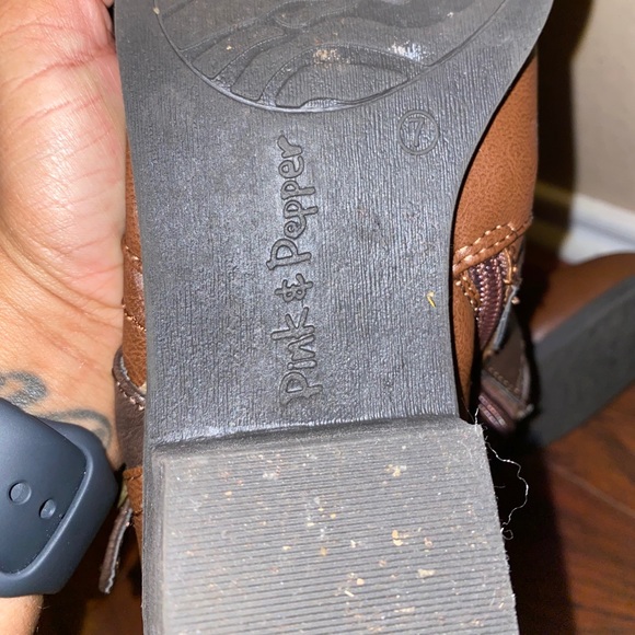 Pink and Pepper | Shoes | Pink And Pepper Rapper Zipper Boot | Poshmark